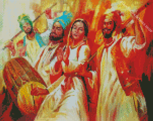 Indian Festival Art - 5D Diamond Paintings - DiamondPaintings.SHOP