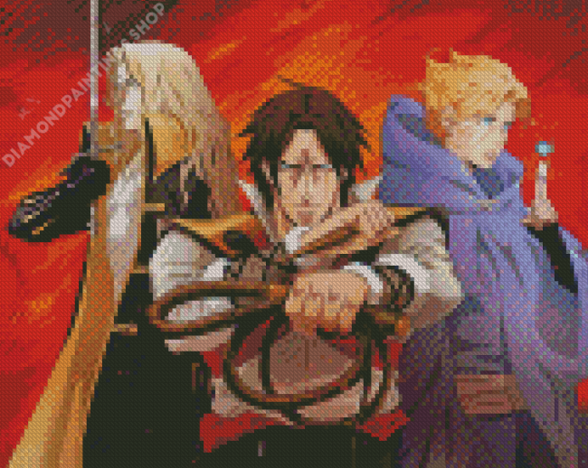 Castlevania Japanese Anime - 5D Diamond Paintings - DiamondPaintings.SHOP