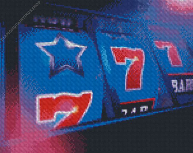 Playing Slot Machine - 5D Diamond Paintings - DiamondPaintings.SHOP