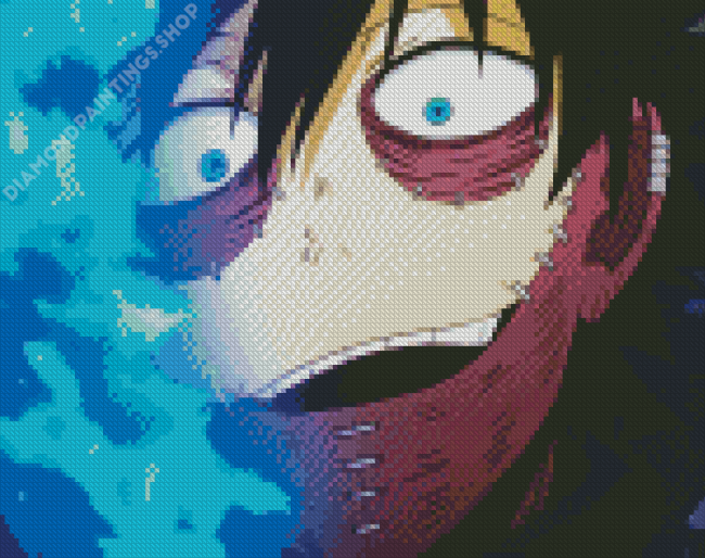 Dabi Mha Character - 5D Diamond Paintings - DiamondPaintings.SHOP