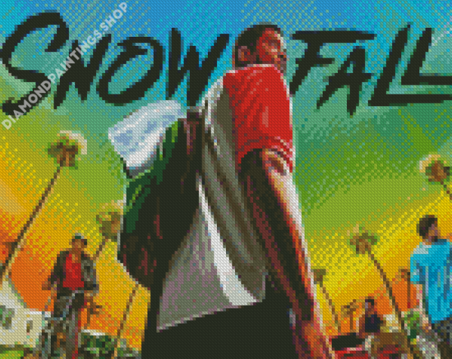 Snowfall Serie Poster - 5D Diamond Paintings - DiamondPaintings.SHOP